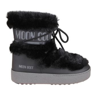 Moon Boot Femme, Chaussures, Noir, Taille: 36 EU Bottes basses en fausse fourrure Ltrack