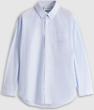 Drôle de Monsieur Chemise Rayée Light Blue