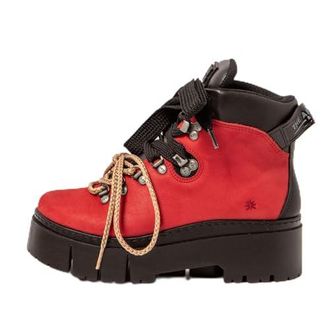 Art Art Femme 1769 Leeds Botte Oxford, Multicolore-Rouge, 39 EU