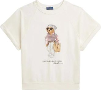 Polo Ralph Lauren Femme, Pulls, Blanc, Taille: 40 FR SweaT-shirts & SweaT-shirts &agrave; capuche