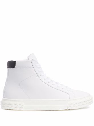 Giuseppe Zanotti baskets Ecoblabber à lacets - Blanc