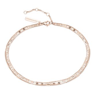 Liebeskind Liebeskind Berlin Fußkettchen - Edelstahl Fußkette - Gr. unisize - in Quarz - für Damen