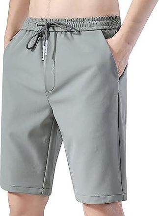 Generic Short d&eacute;t&eacute; confortable et d&eacute;contract&eacute; &agrave; s&eacute;chage rapide pour homme, Vert, 4XL