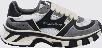 Dolce & Gabbana Baskets DG Country Road en cuir de veau et mesh avec logo
