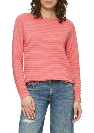 QS by s.Oliver Strickpullover mit Strukturmuster