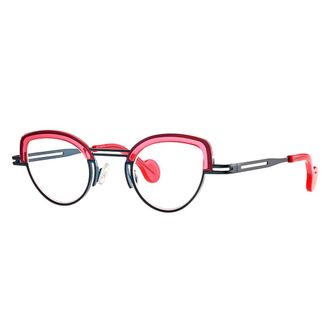 Theo unisex, Accessoires, Rouge, Taille: 43 MM Monture Lipstick