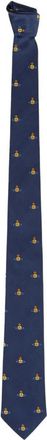 Vivienne Westwood Krawatte 7cm - - Accessories - Damen - Blau - ONE SIZE