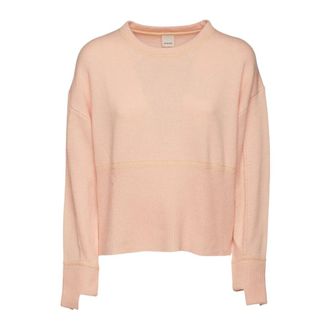 Pinko Pinko, Femme, Pulls, Rose, Taille: 40 FR Pull en Cachemire à Manches Longues