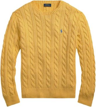 Polo Ralph Lauren Homme, Pulls, Jaune, Taille: L Tricot