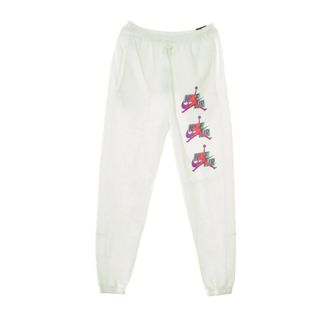 Nike Jordan Homme, Pantalons, Blanc, Taille: XL Pantalon de Surv&ecirc;tement en Molleton Classique