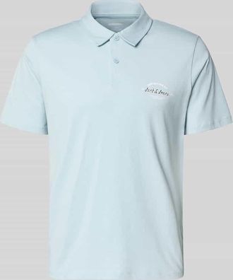 Jack & Jones Poloshirt mit Label-Print Modell BRANDON