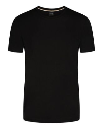 HUGO BOSS Glattes T-Shirt aus Baumwolle in