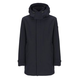 Peuterey Lange Jacke mit Kragen - - Coats - Herren - Blau - L