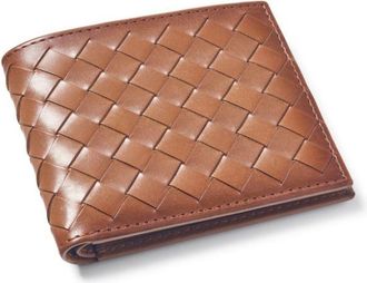 Aspinal of London portefeuille en cuir à rabat - Marron