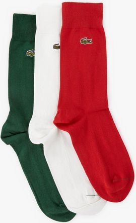 Lacoste Lot de 3 paires de chaussettes hautes