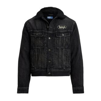Polo Ralph Lauren Homme, Vestes, Noir, Taille: S Sherpa Lined Denim Jacket