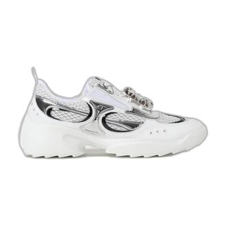 Roger Vivier Viv on the Run Sneakers - - Shoes - Damen - Wei&szlig; - 35 EU