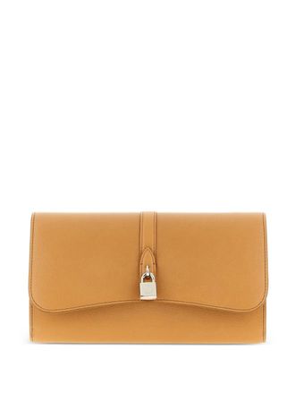 Stella McCartney Ryder Schultertasche mit Metallverschluss - Nude
