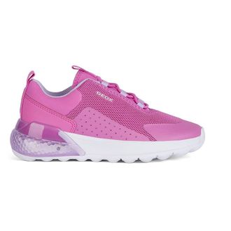 Geox M&auml;dchen J Activart Illuminus Sneaker, Fuchsia Lilac, 29 EU