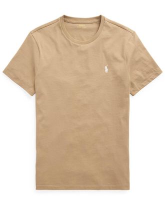 Ralph Lauren Leichtes T-Shirt mit Pony-Stickerei, Custon Slim Fit in