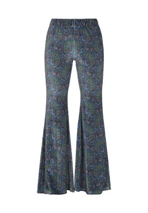 Usha Hose Frauen blau mehrfarbig