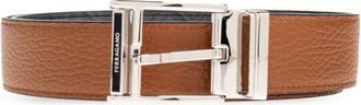 Ferragamo Homme, Accessoires, Brun, Taille: 110 CM Double Adjus Belt