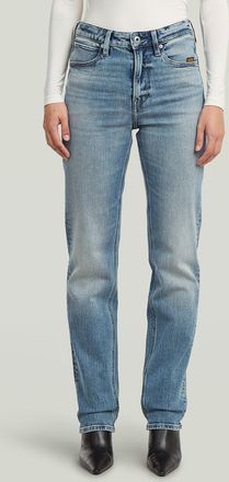 G-Star Iggie Straight Jeans - Mittelblau - Damen