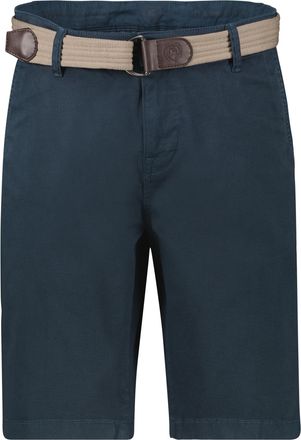 Lerros Bequeme Chino-Bermuda mit G&uuml;rtel und Minimalprint