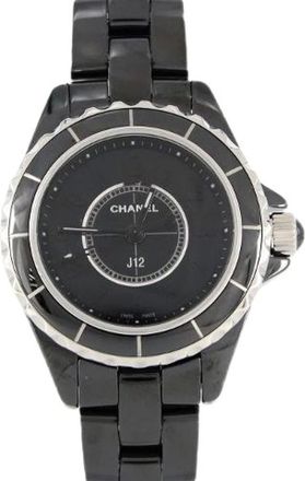 Chanel Pre-owned J12 Ceramic - Femme - Pre-owned - Noir - Taille: ONE Size