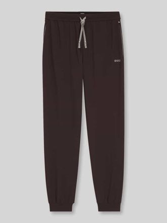 HUGO BOSS Regular Fit Sweathose aus Baumwoll-Mix Modell Mix&Match