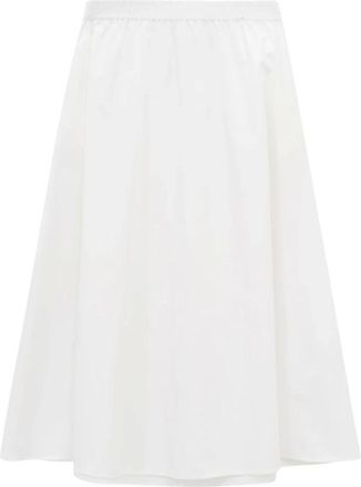 Bugatti Jupe trap&egrave;ze - Femme - Jupes - Blanc - Taille: 44 FR
