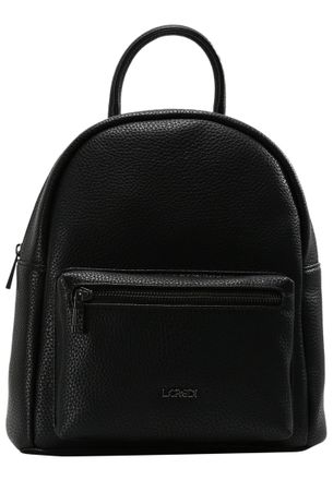 L.Credi Damen Budapest Rucksackhandtasche Schwarz (Schwarz)