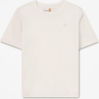 Timberland Dunstan Kurzarm-T-Shirt f&uuml;r Damen in Wei&szlig;, Damen, Wei&szlig;, Gr&ouml;&szlig;e