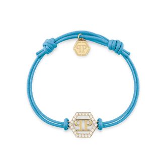 Philipp Plein Armband - Armband Linked - Gr. EINHEITSG - in Blau - f&uuml;r Damen