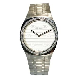 Gucci Montre vintage Pre-owned - Femme - Pre-owned - Gris - Taille: ONE Size