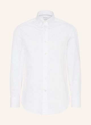 Brunello Cucinelli Brunello Cucinelli Hemd Basic Fit weiss