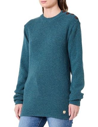 Armor Lux Pull Marin uni en Laine H&eacute;ritage Over, Dark Storm chin&eacute;, XL Homme