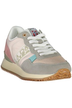 Napapijri Lace-Up Colorblock Sneaker - Pink
