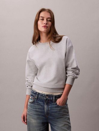Calvin Klein Jeans Sweatshirt LS ARCHIVE LOGO FRENCH TERRY RLX Mit Rundhalsausschnitt, regular fit