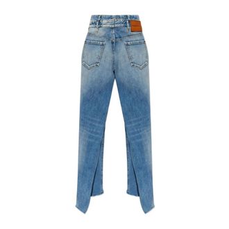 Dsquared2 Frayed-Hem Schlagjeans - - Jeans - Damen - Blau - M