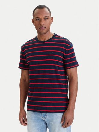Tommy Jeans T-Shirt DM0DM22544 Dunkelblau Regular Fit