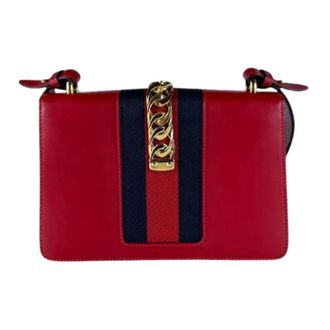 Gucci Sac bandouli&egrave;re vintage doccasion - Femme - Pre-owned - Rouge - Taille: ONE Size