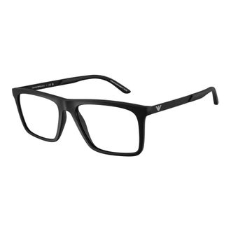 Emporio Armani Homme, Accessoires, Noir, Taille: 55 MM Lunettes &eacute;l&eacute;gantes Ea3253 Noir
