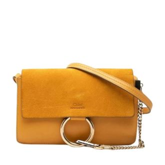 Chlo&eacute; Pre-owned Faye Umh&auml;ngetasche - - Pre-owned - Damen - Gelb - ONE SIZE