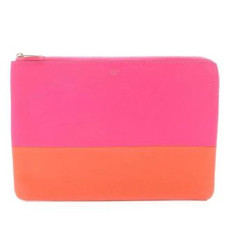 Celine Pre-owned Vintage Clutch - Femme - Pre-owned - Rose - Taille: ONE Size
