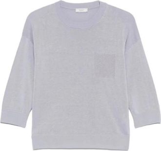 PESERICO Femme, Sweatshirts et sweats &agrave; capuche, Bleu, Taille: 46 FR SweaT-shirt