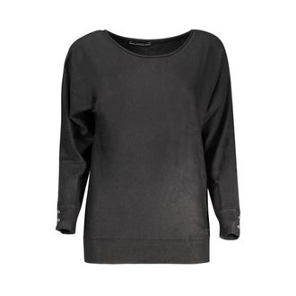 Guess Lang&auml;rmliger Pullover - - Knitwear - Damen - Schwarzk - XS