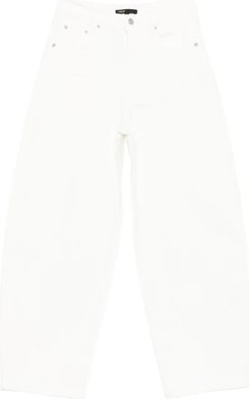 Maje belt-loops jeans - Wei&szlig;