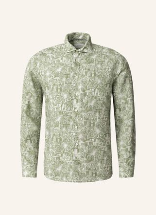 Eton Hemd Gaudí Garden Slim Fit gruen