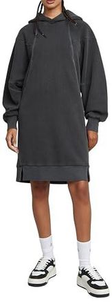 G-Star G-Star Femme Robe Overdyed Hooded Sweater, Noir (dk black gd D26471-D688-B564), S